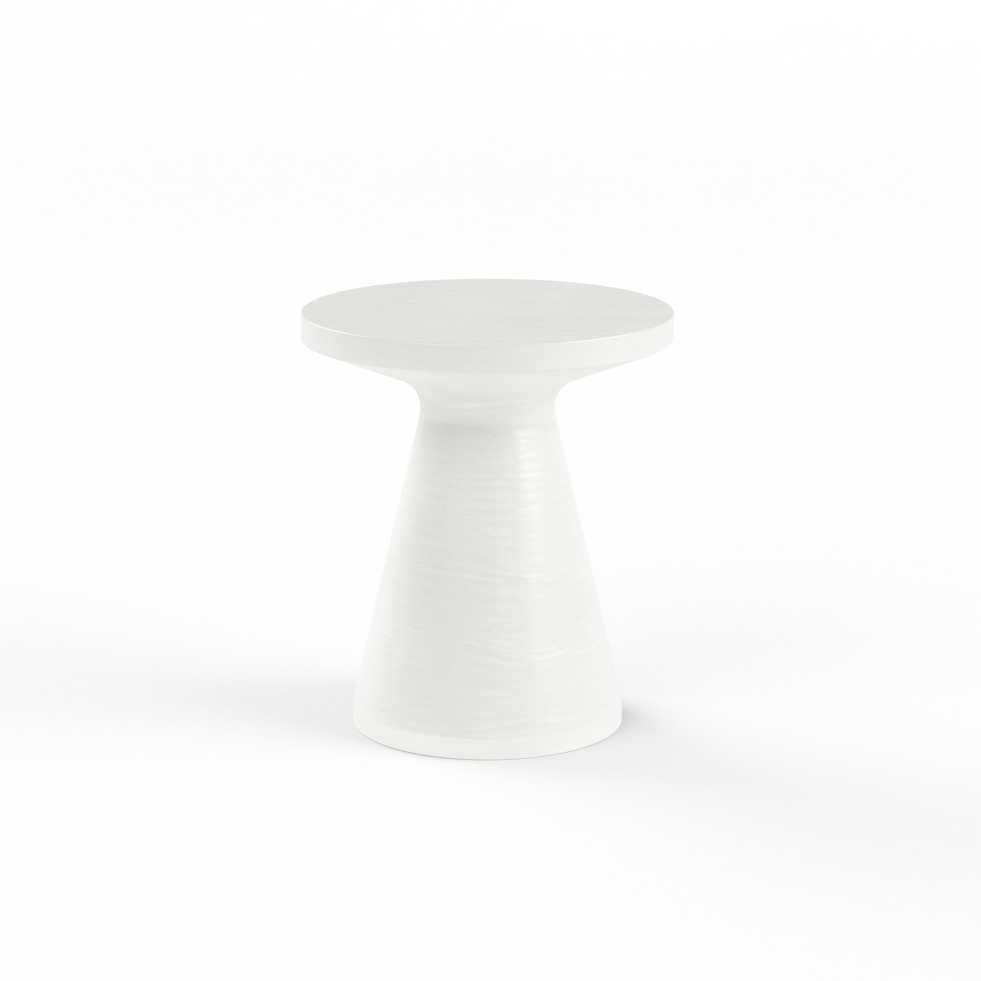 Bone Round End Table – Sunset West USA