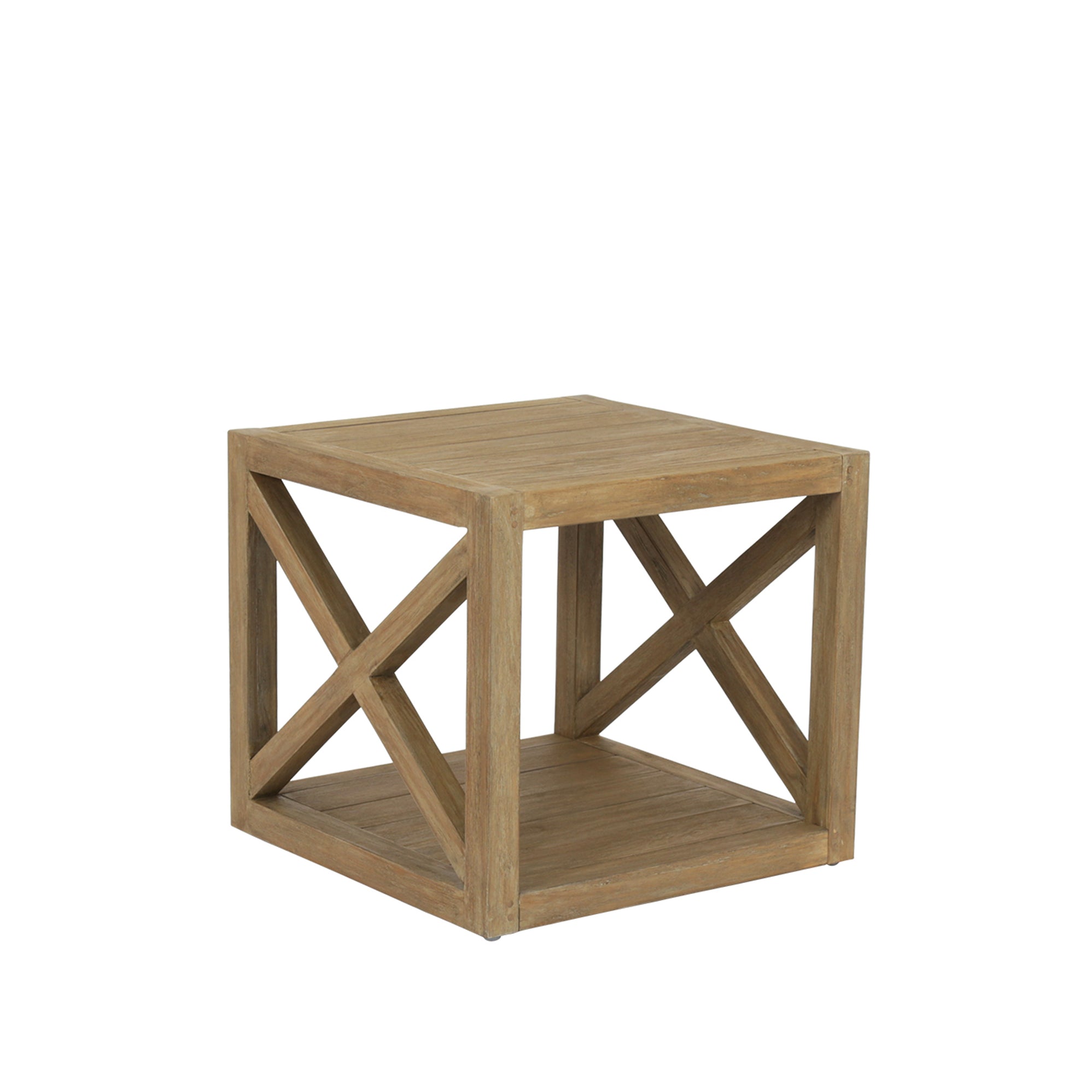 Coastal Teak X End Table – Sunset West USA